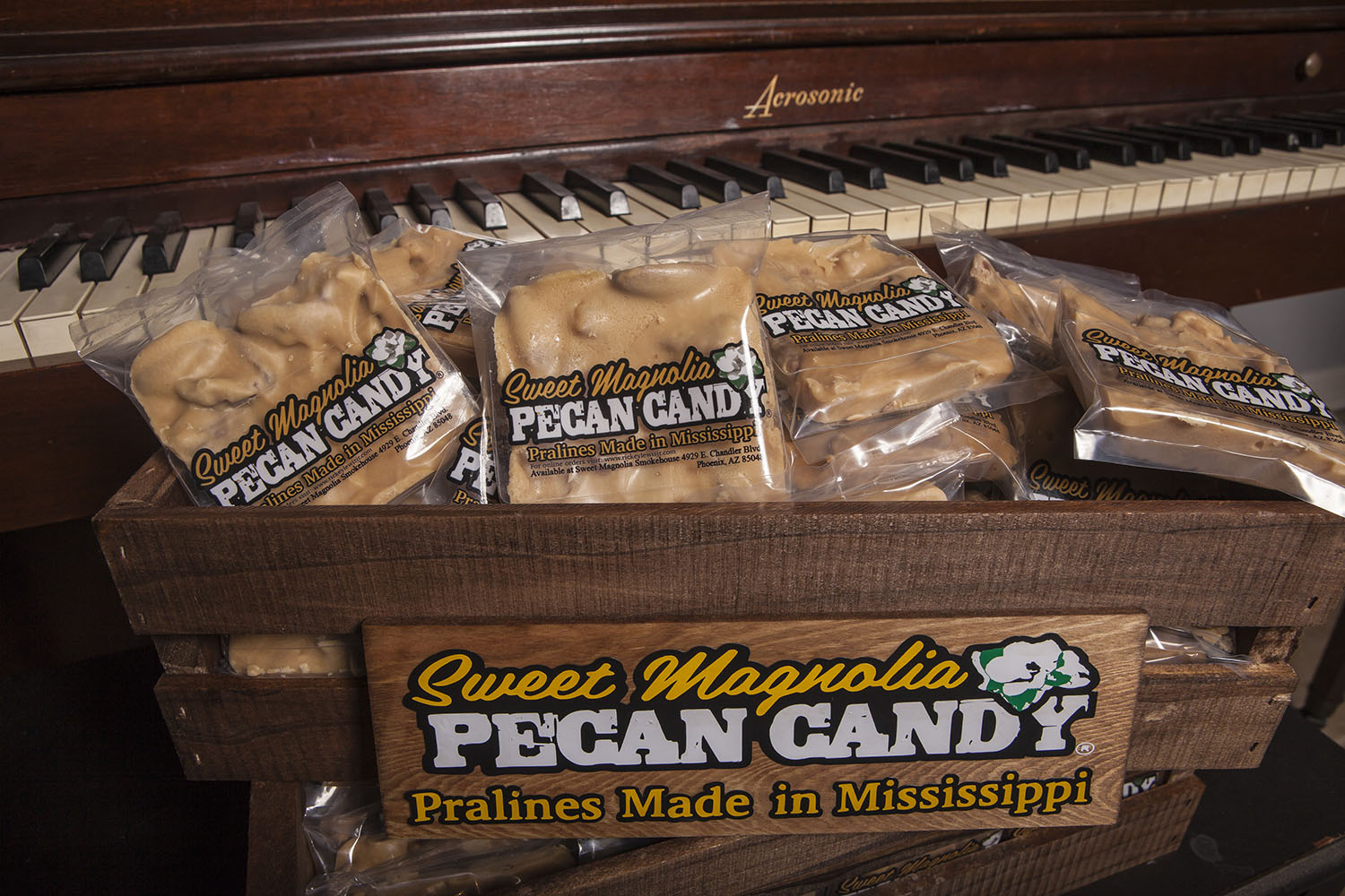 Sweet Magnolia Pecan Candy